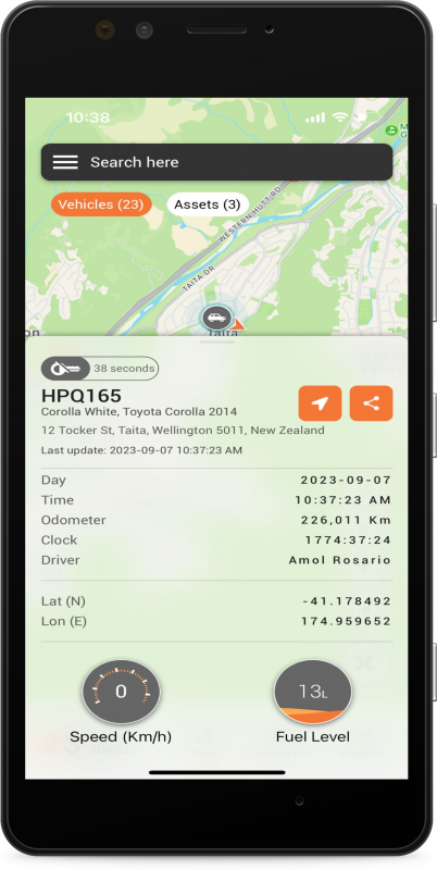 Mobile Apps Cartrack NZ